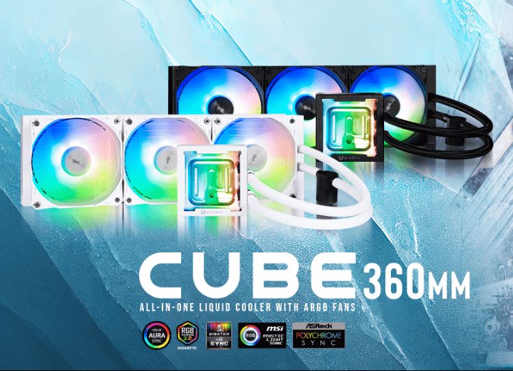 Bitfenix CUBE 360 - Blanc - Refroidissement processeur BitFenix sur Materiel.net | OOP